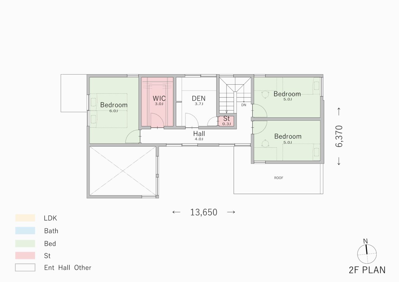 1DK〜4LDKの間取りの種類や特徴を図で紹介！実例や人気の間取りも解説 | 注文住宅なら建築設計事務所フリーダムアーキテクツ