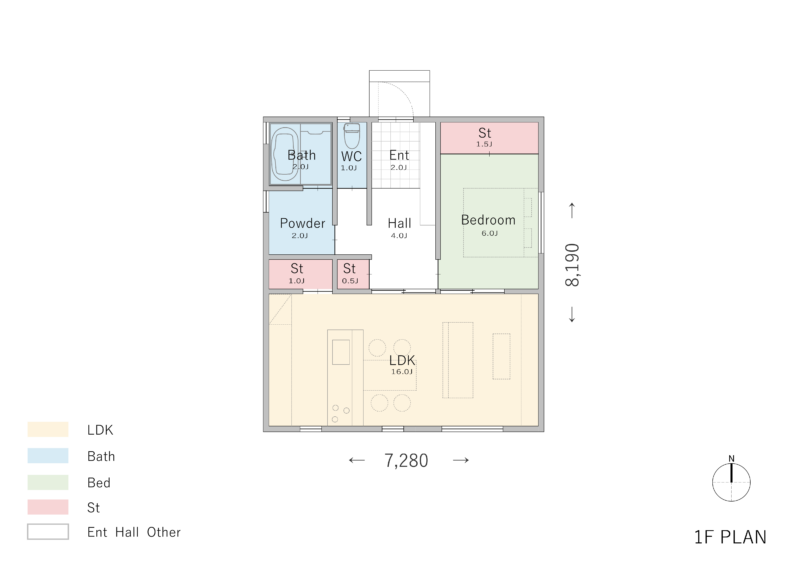 【間取り図あり】正方形の平屋を建てる魅力とは？おしゃれな外観の建築実例を紹介 | 注文住宅なら建築設計事務所フリーダムアーキテクツ