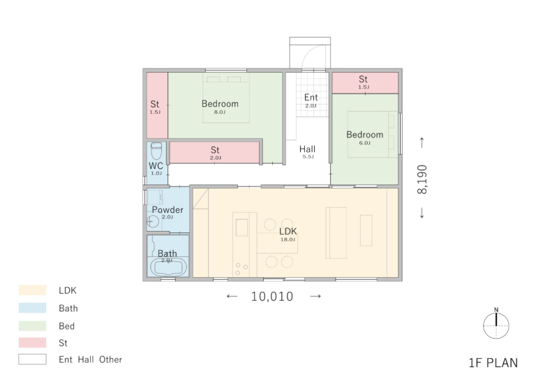25坪の平屋は十分広く暮らせる？間取りの考え方と費用の目安をご紹介！ | フリーダムな暮らし